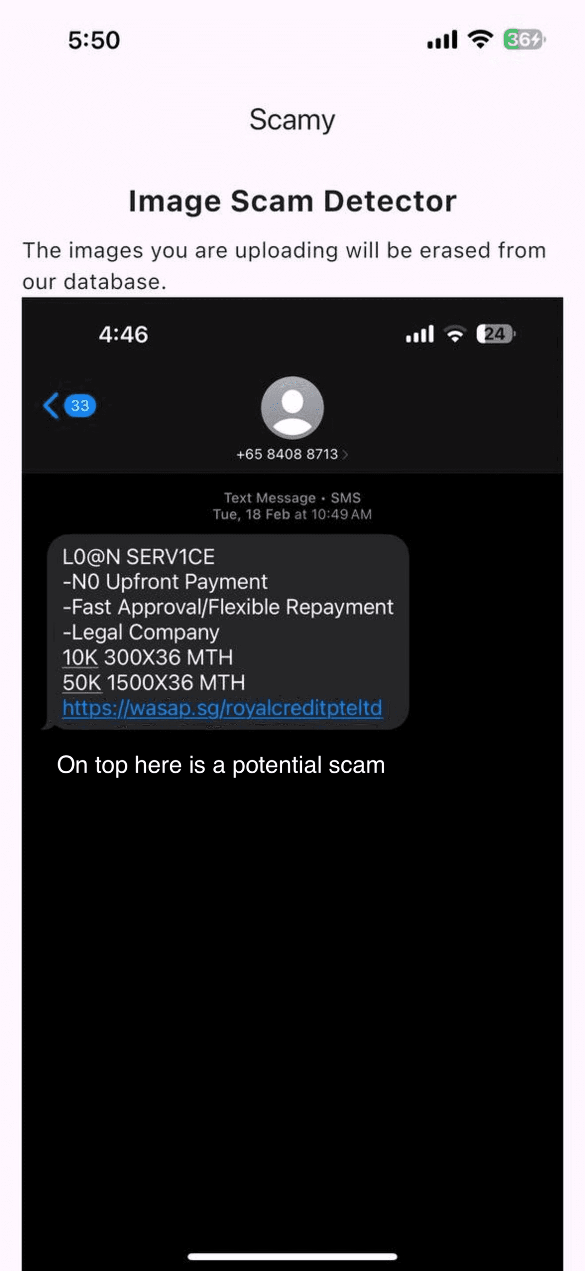 Free Scam Detector for Messages, Links, Images & PDFs