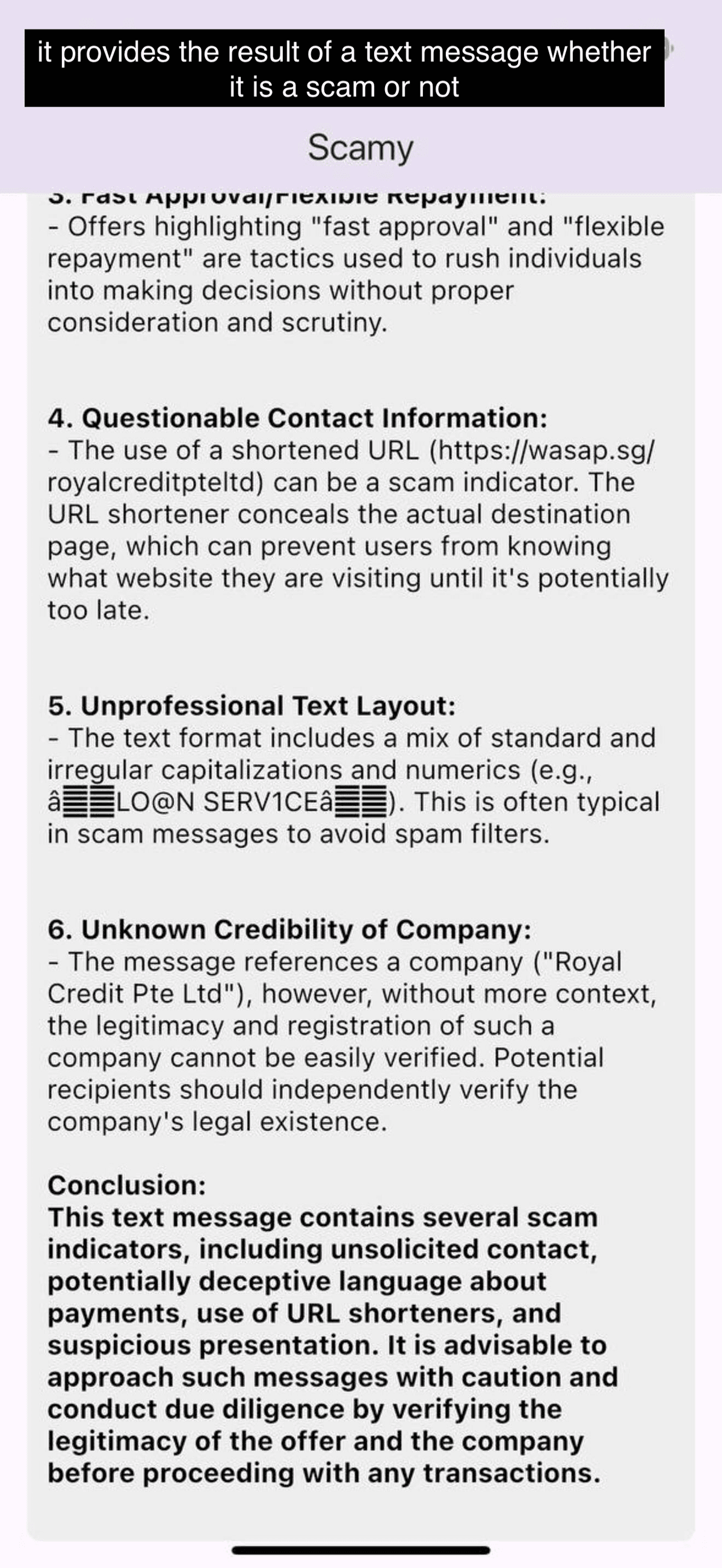 Check if a Message, Link, Image, or PDF Is a Scam